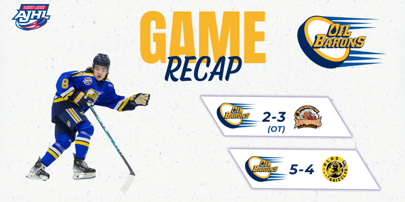 Oil Barons Game Recap (Jan 3 & 4 vs Xtreme) | Fort McMurray Oil Barons